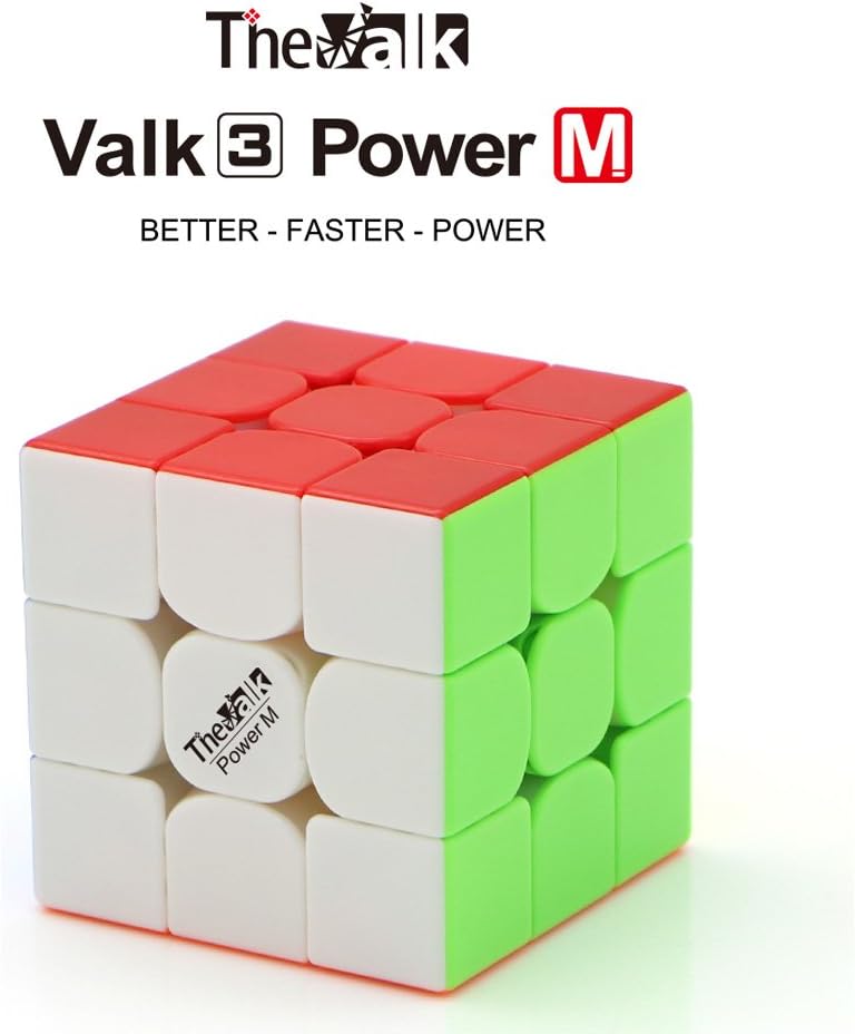 OJIN VALK 3 Power M Valk3 Power Cube 3x3x3 Smooth Puzzle with One Cube Tripod and One Cube Bag ...