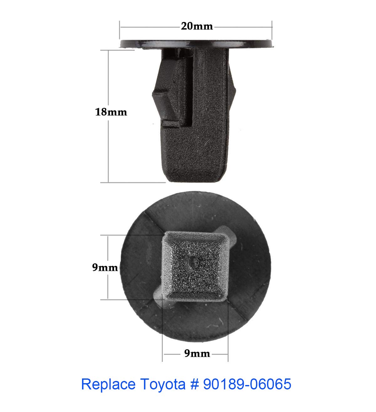 Mua 45PCS Fender Flare Clip Kit 75495-35010 75397-35010 for Toyota ...