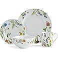Amazon.com | Portmeirion Home Bumble Bee Dinnerware Set | 16 Piece Dish ...