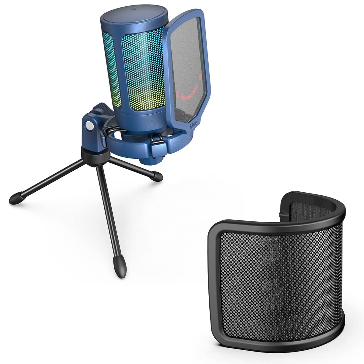 Mua Gaming Streaming USB PC Microphone with Pop Filter Set, Condenser ...