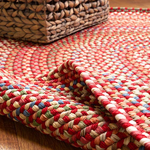 Super Area Rugs Roxbury American Made Braided Rug for Indoor Outdoor ...