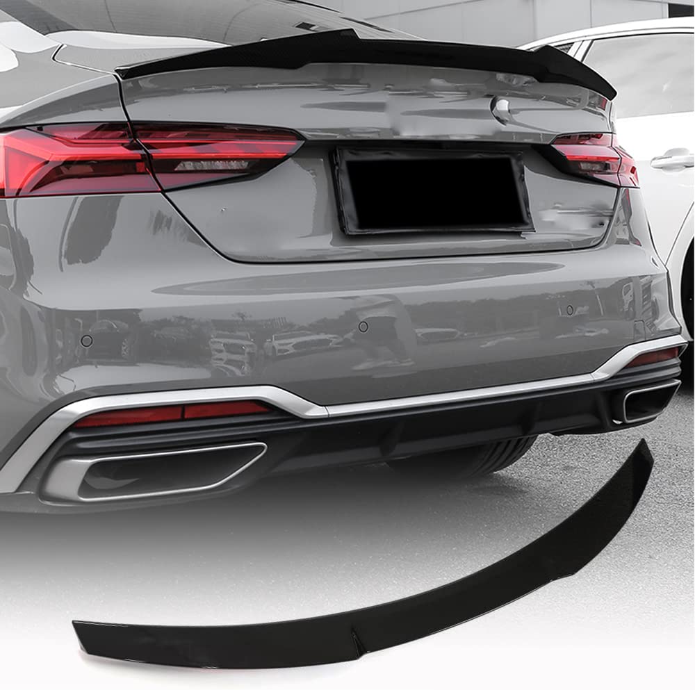 Rear Trunk Spoiler for Audi 4-Door A5 S5 2017-2023 High Kick Duckbill ...