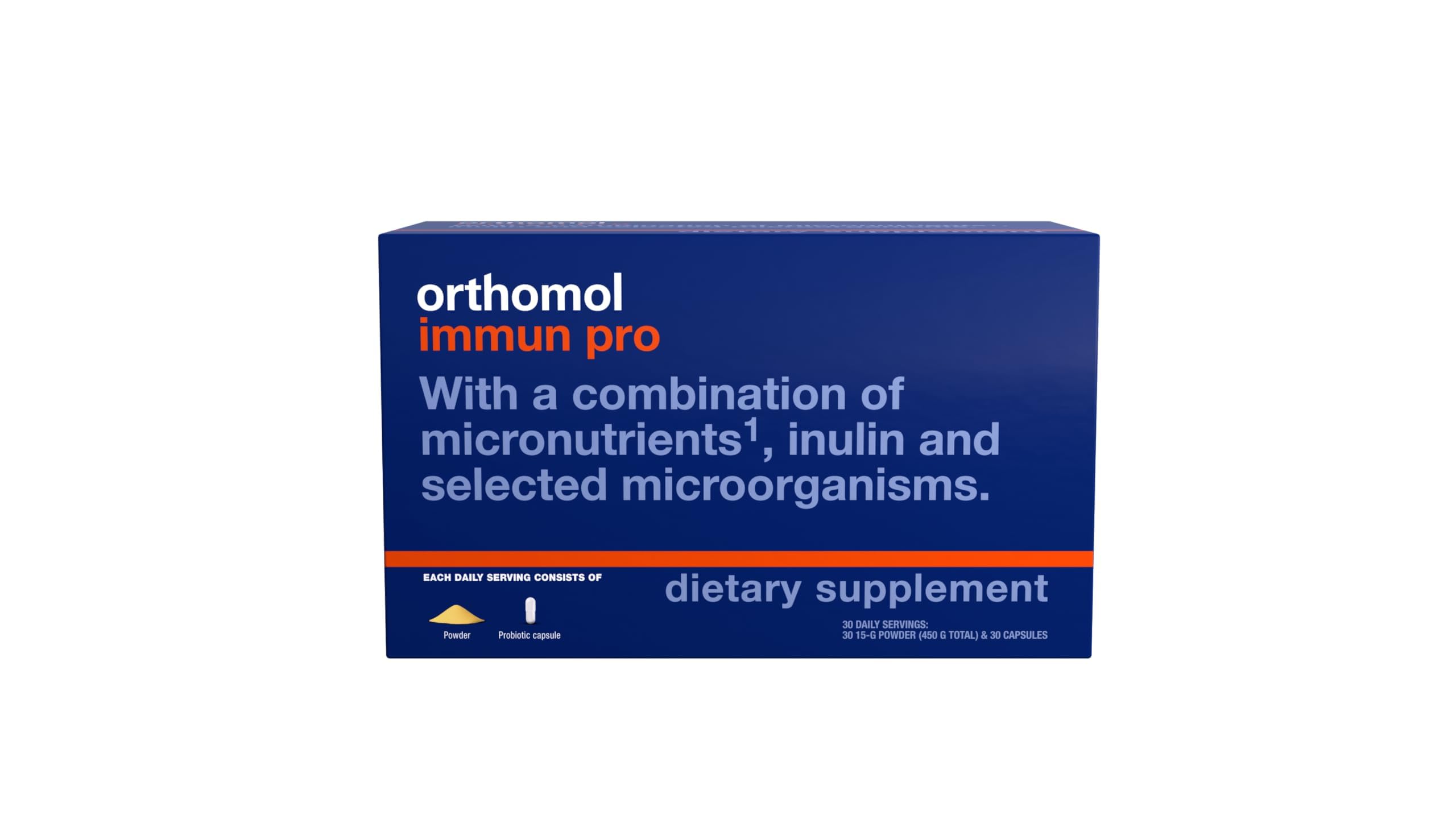 Orthomol Immun Pro, Immune Support Supplement, 30-Day Supply, Vitamins ...