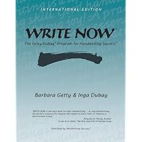 Write Now: The Complete Program For Better Handwriting: Getty, Barbara ...