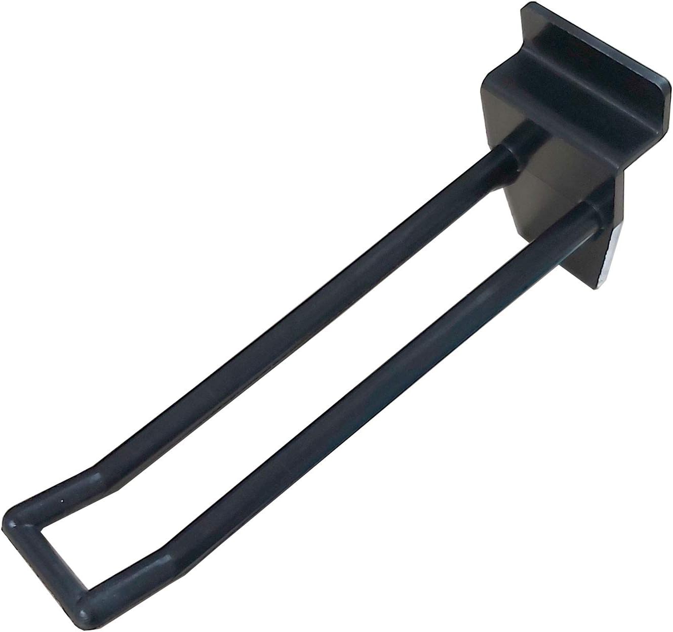 Slatwall 100mm Euro Hooks in Black for Shop Display (EURO58) (30 ...