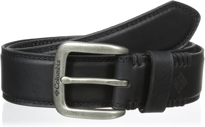 Columbia Men's Classic Belt-Work Business Casual with Stitch Design at ...