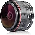 Amazon.com : MEKE Meike 6.5mm f/2.0 Ultra Wide Circular Fisheye Lens ...