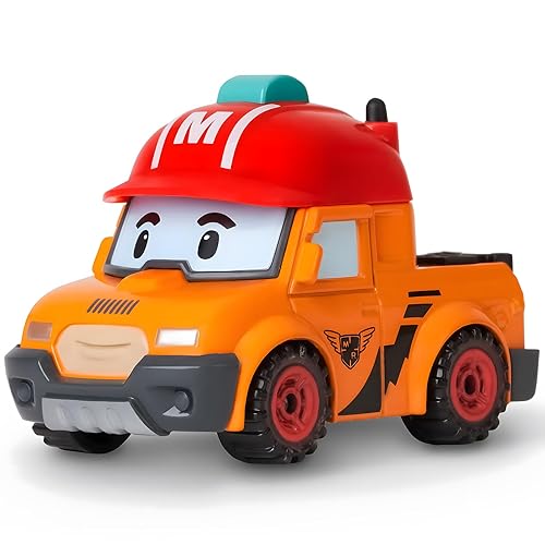 Robocar Poli DIE-CAST Mark Mountain Pickup Truck, Durable Mini Vehicle ...