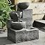 Medium Granite Three Bowl Water Feature: Amazon.co.uk: Garden & Outdoors