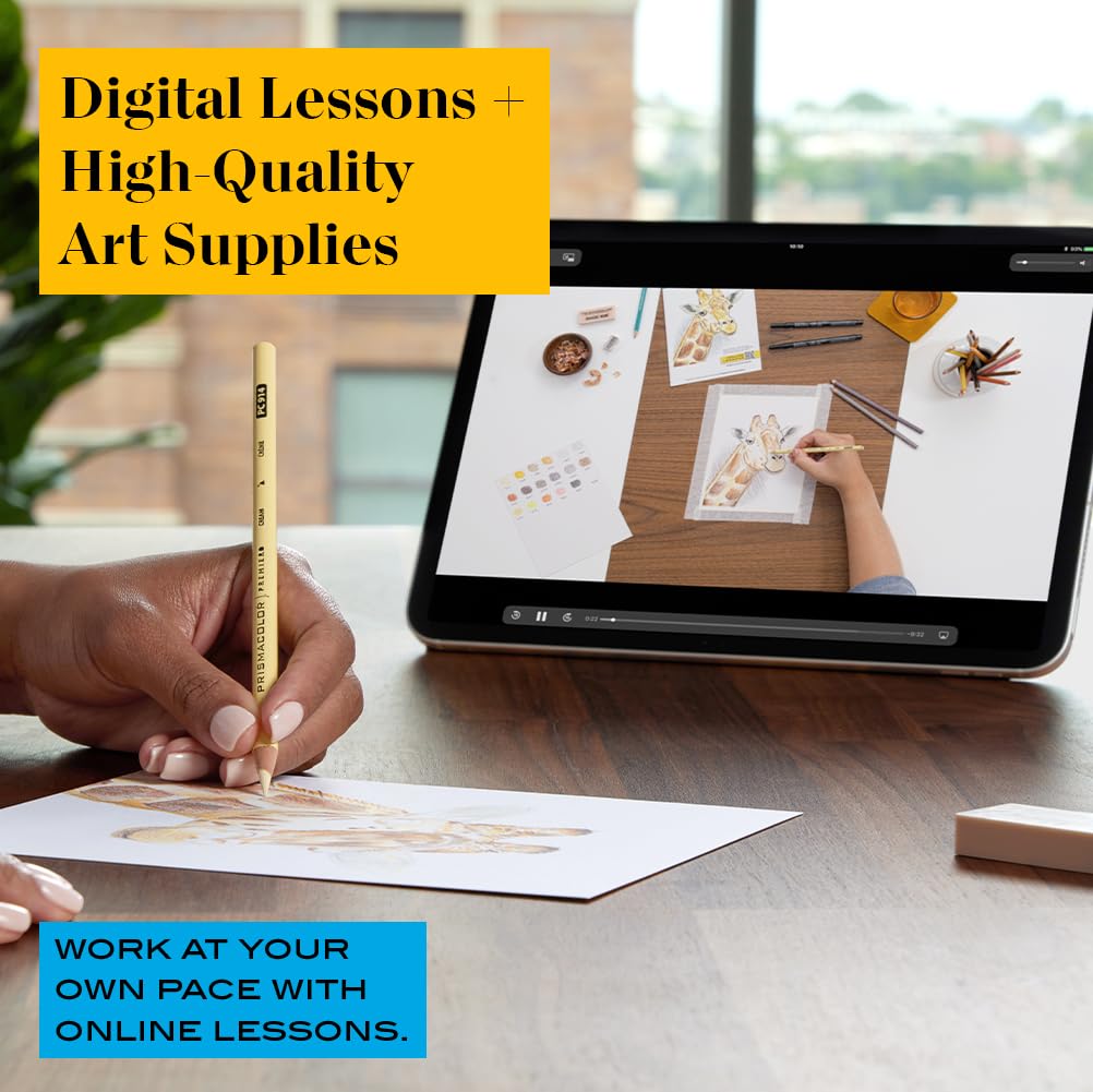 Mua Prismacolor Technique Art Supplies with Digital Art Lessons Animal ...