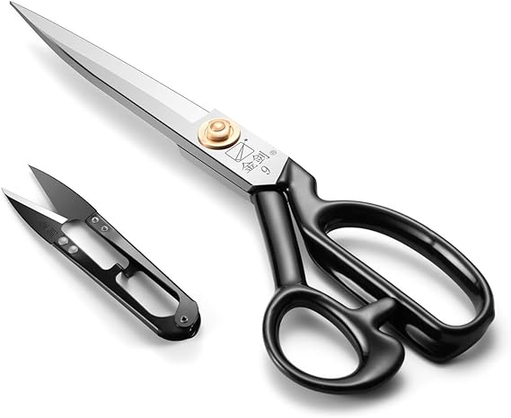 Dressmaking Scissors 9 inch (24cm) - Dressmaker Tailor's Fabric Sewing ...