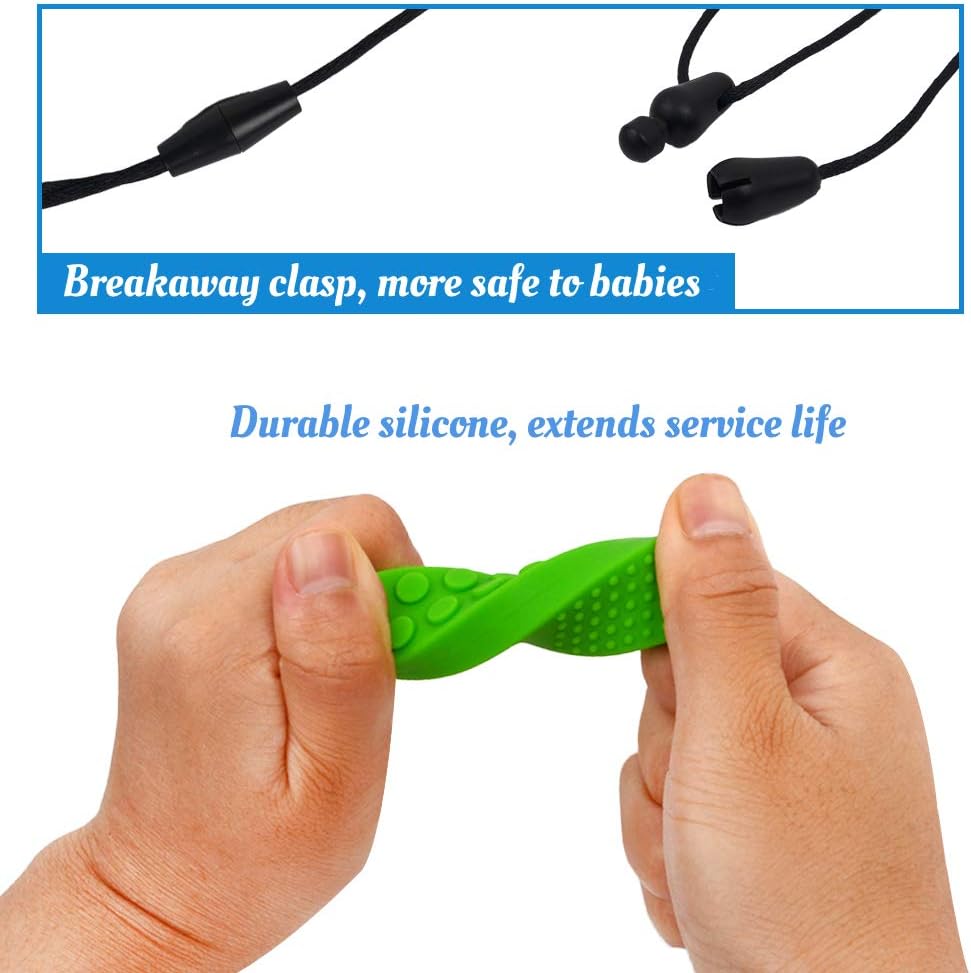 6 Pack Chewy Tubes, Chewlery for Boys Girls Kids Silicone Sensory Toy ...