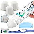 Amazon.com: Self-Closing XXL Toothpaste Caps 3-Pack White, Sensodyne ...