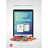 Practical Business Math Procedures with Business Math Handbook: Slater ...