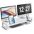Amazon.com: DEEDRR Dual Monitor Stand Riser – 28-Inch Computer Monitor ...