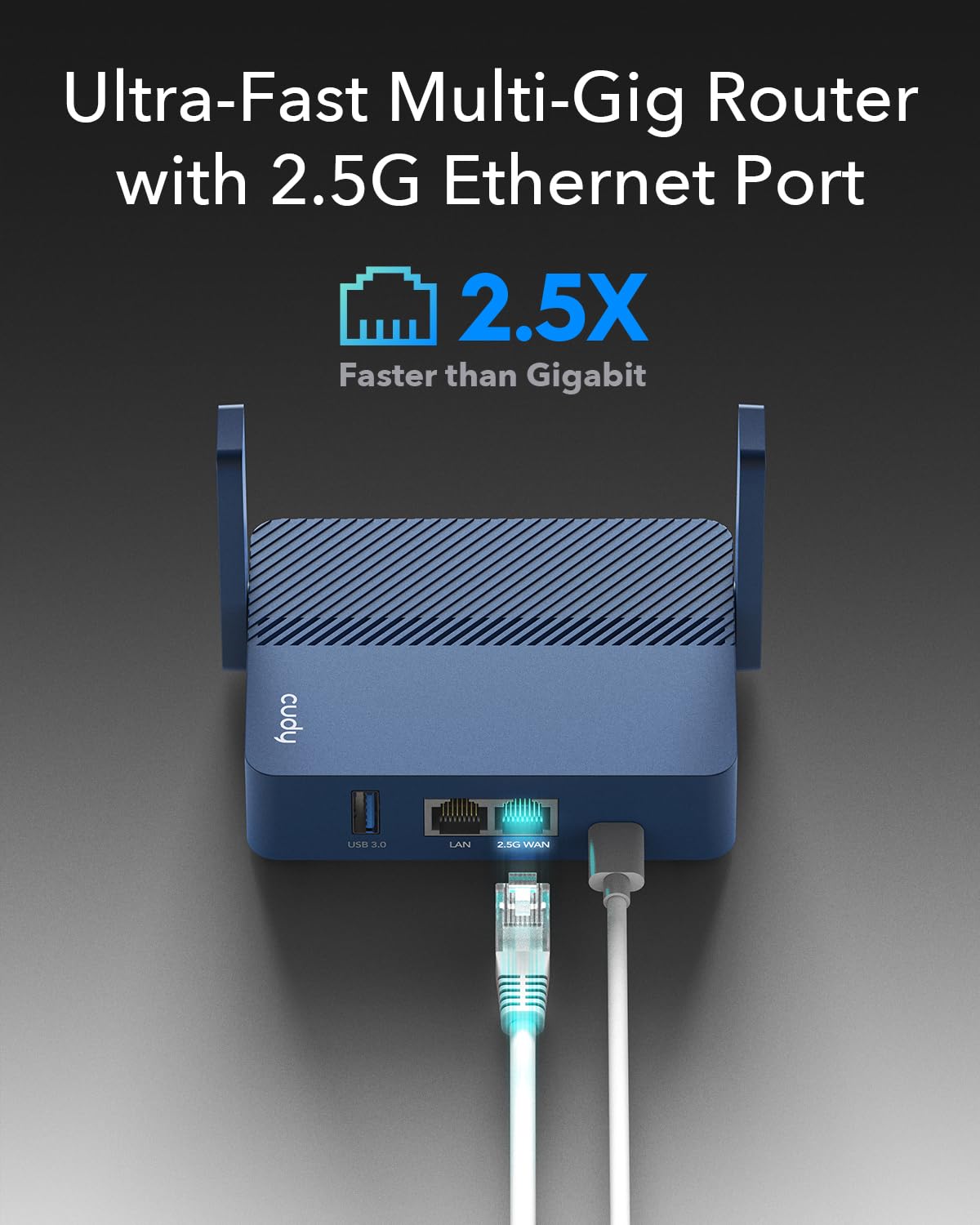 Mua Cudy TR3000 Pocket-Sized Wi-Fi 6 Wireless 2.5Gb Travel Router | WiFi Router | OpenVPN ...