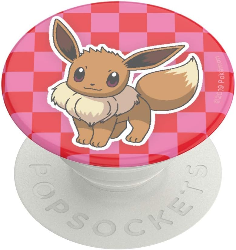 Amazon.com: PopSockets: PopGrip with Swappable Top for Phones & Tablets - Pokemon - Eevee