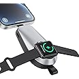 Amazon.com: Mini Portable Wireless Charger for Apple Watch,1600mAh ...