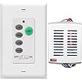 Nexete Universal Ceiling Fan Remote Control Kit,3 Fan Speed, Light ...