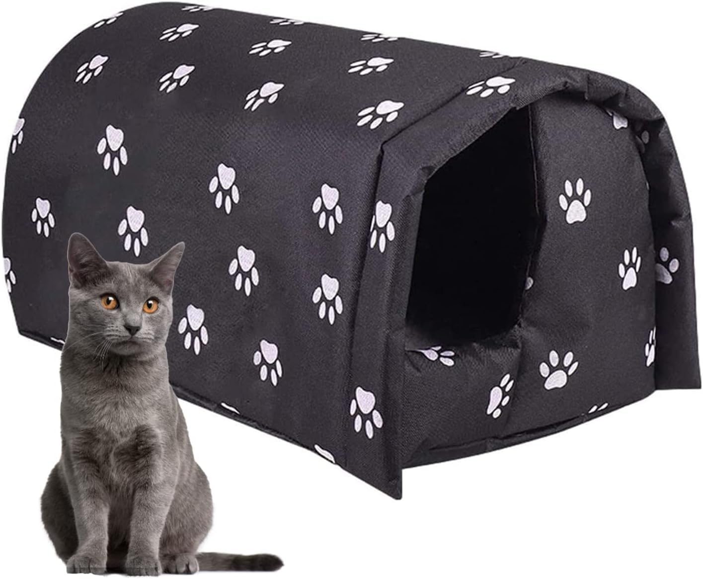 GTDSAOZG Cat House for Outdoor Cats in Winter, Outdoor Cat Houses for ...