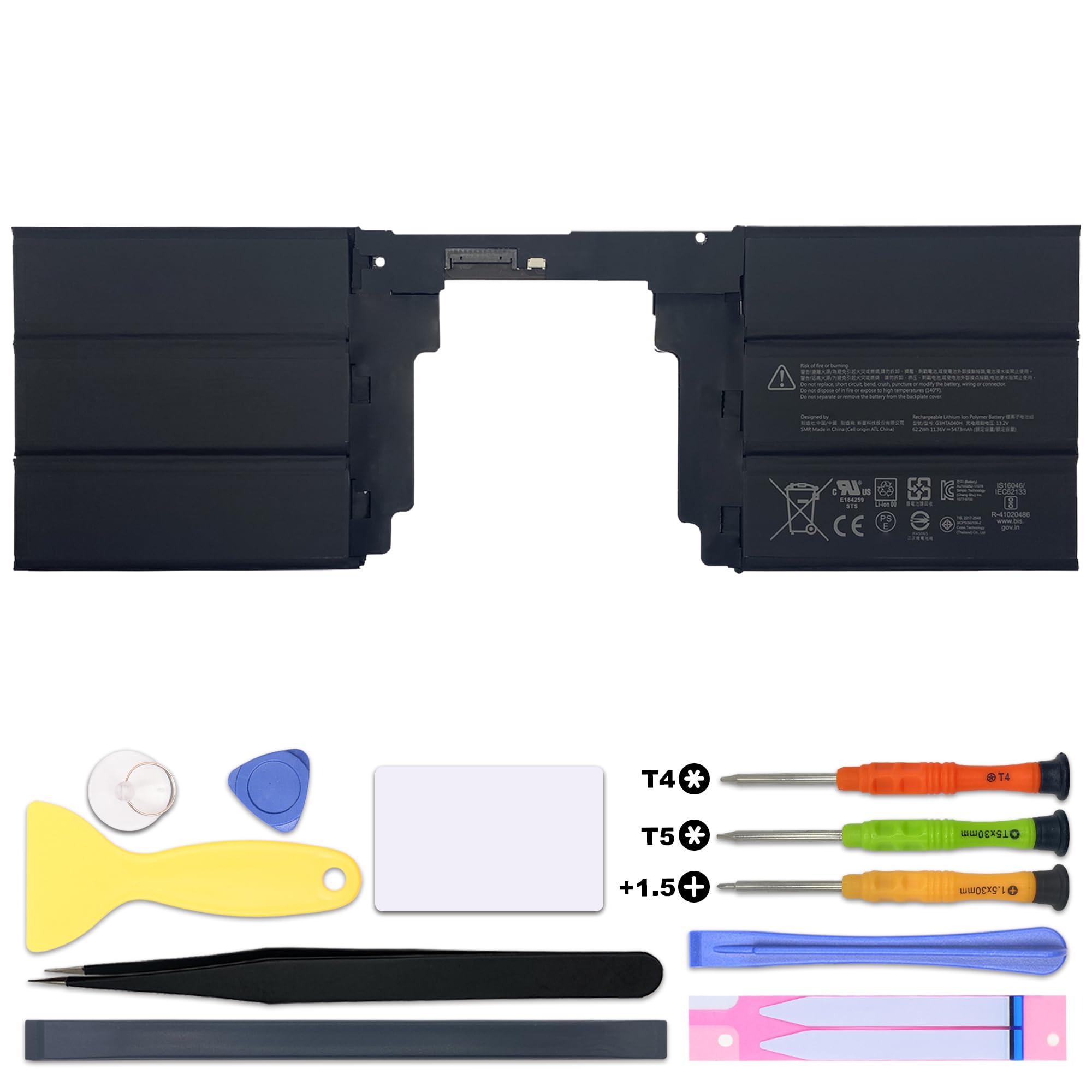 CENIFENX G3HTA040H G3HTA041H Keyboard Battery Replacement for Microsoft ...