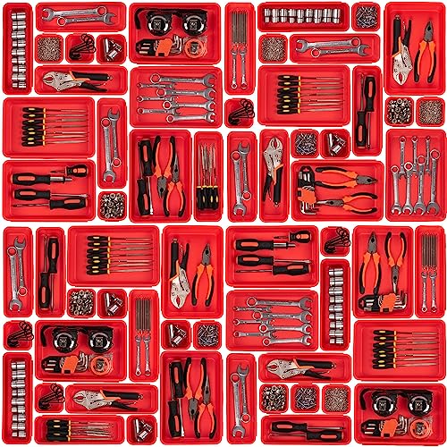 45 Pack Tool Box Organizer Tool Tray Dividers, Toolbox Drawer ...