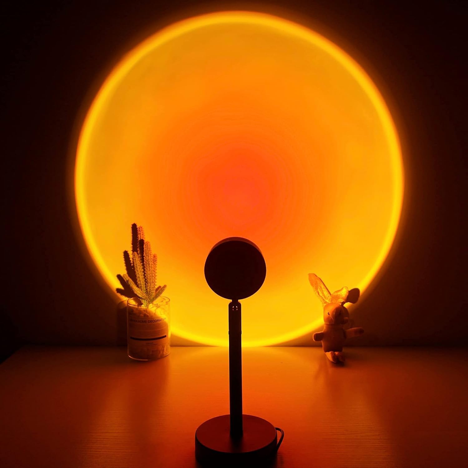 Sunset Lamp Projection Spotlight with Remote RGB 16 Colors for ...