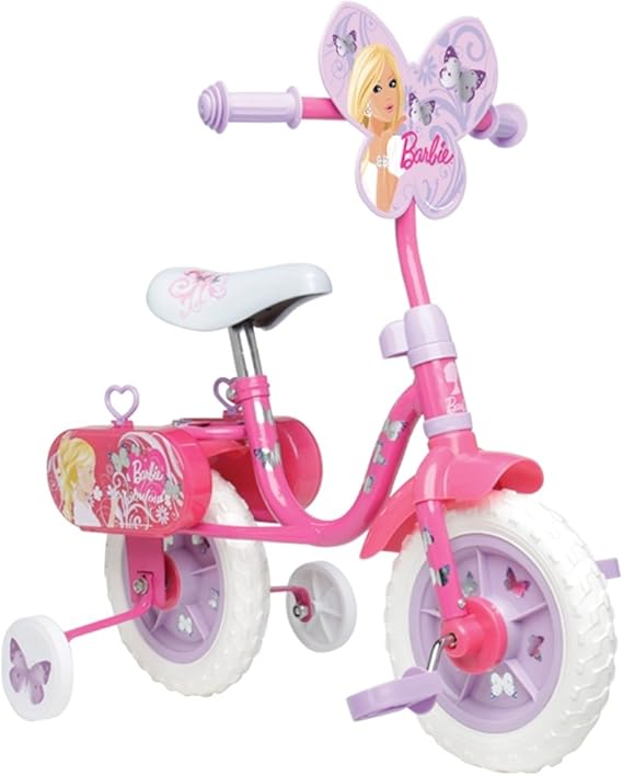 Barbie Girls Bike - Pink, 10-Inch: Amazon.co.uk: Sports & Outdoors