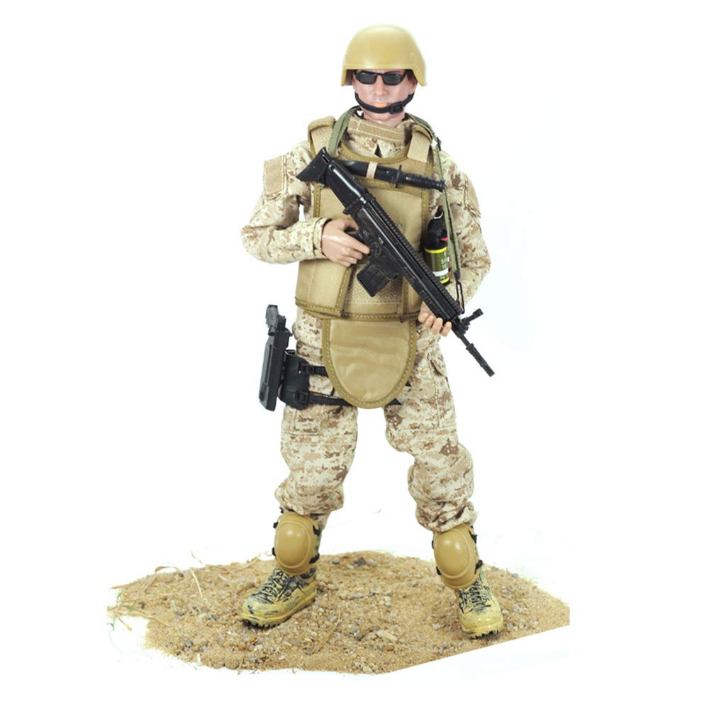 Muzhuo 1 6 Scale 12inch Military Soldier Action Figures Accessories ...