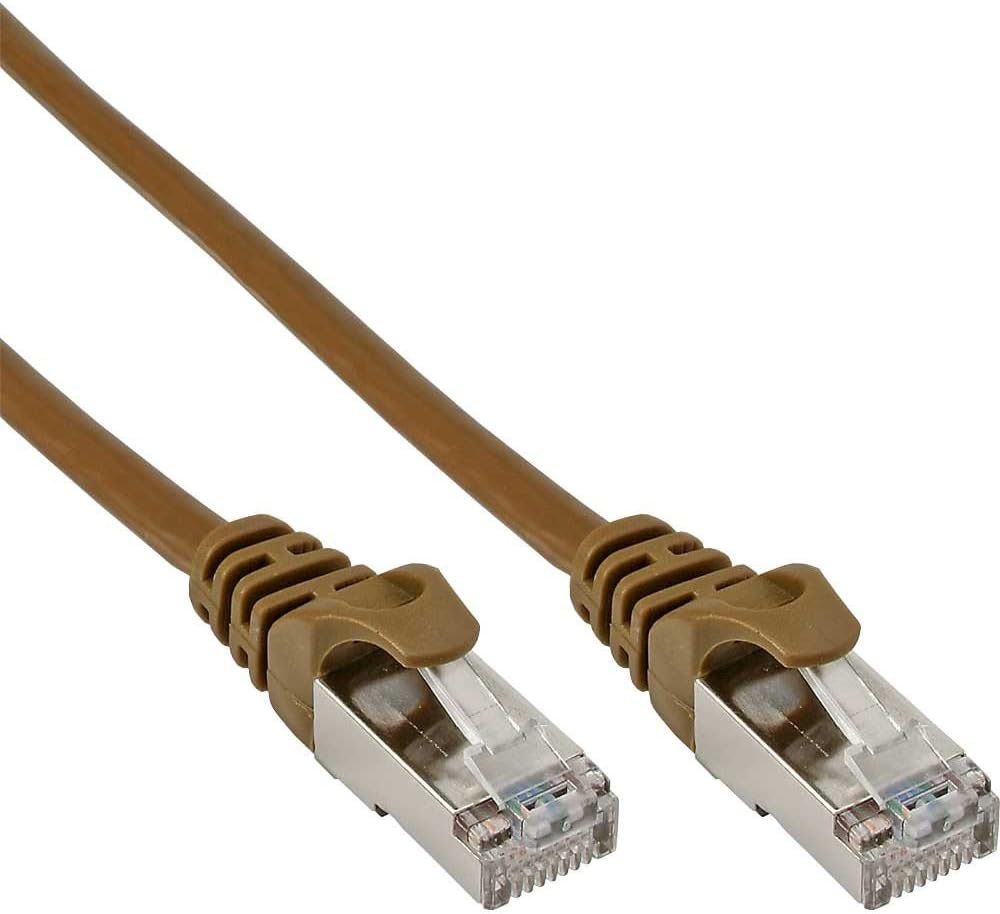 InLine SF/UTP Cat5e 2m 2m Cat5e SF/UTP (S-FTP) Café - Cable de Red ...