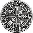 Amazon.com: Pinsanity 'The Viking Compass' Nordic Rune Lapel Pin ...