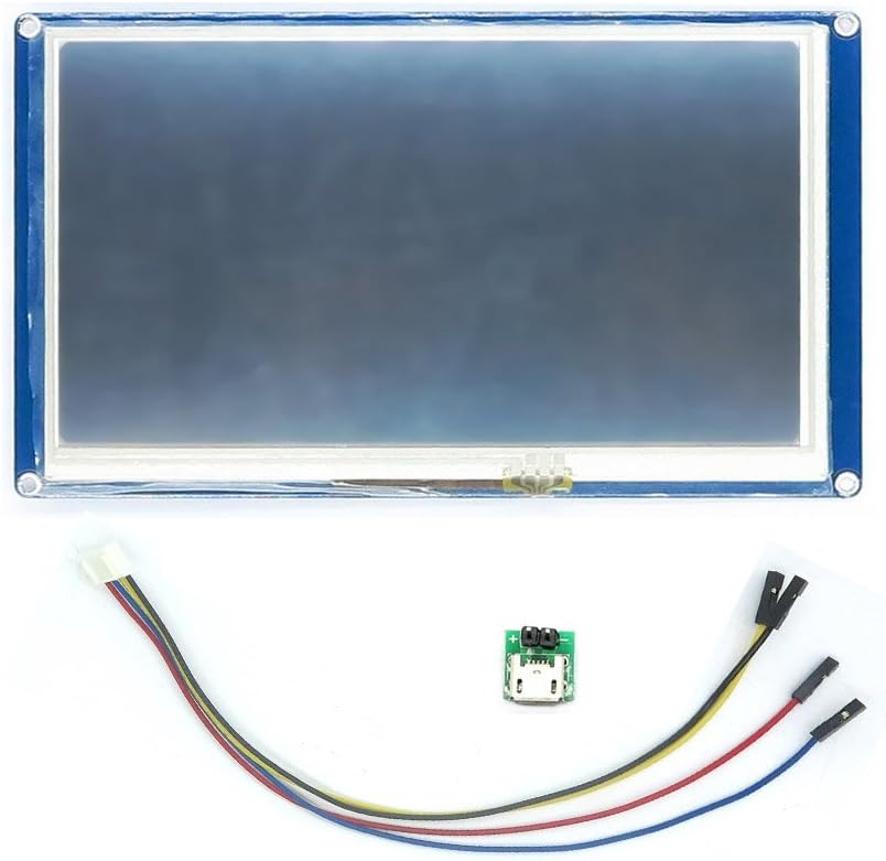 Aihasd English Version Nextion 7.0" HMI Intelligent LCD Tough Screen Module Display for Arduino ...