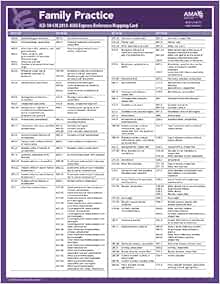 ICD-10 Mappings 2015 Express Reference Coding Card: Family Practice ...