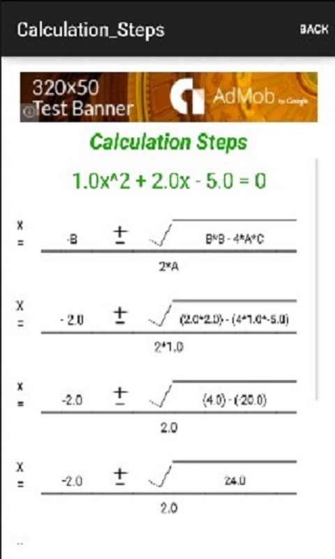 Quadratic Equation Solver:Amazon.com:Appstore for Android
