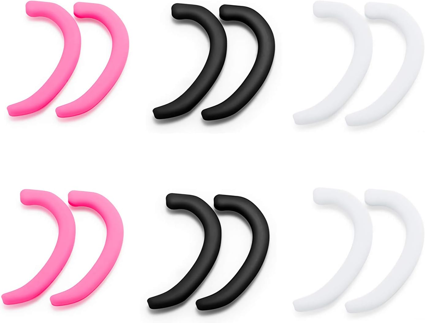 BJLBOJEY 6Pairs Ear Back Grips Silicone Earmuffs,Anti-Slip Ear Grips ...