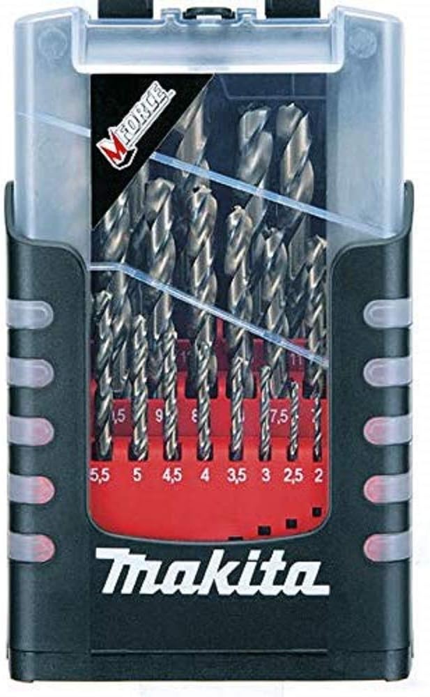 Makita HSS Drill Bit-Set M, Force 1-13mm, D-29882 - - Amazon.com