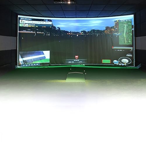 Fetcoi Golf Simulators for Home,Golf Simulator Impact Screen Golf Ball ...