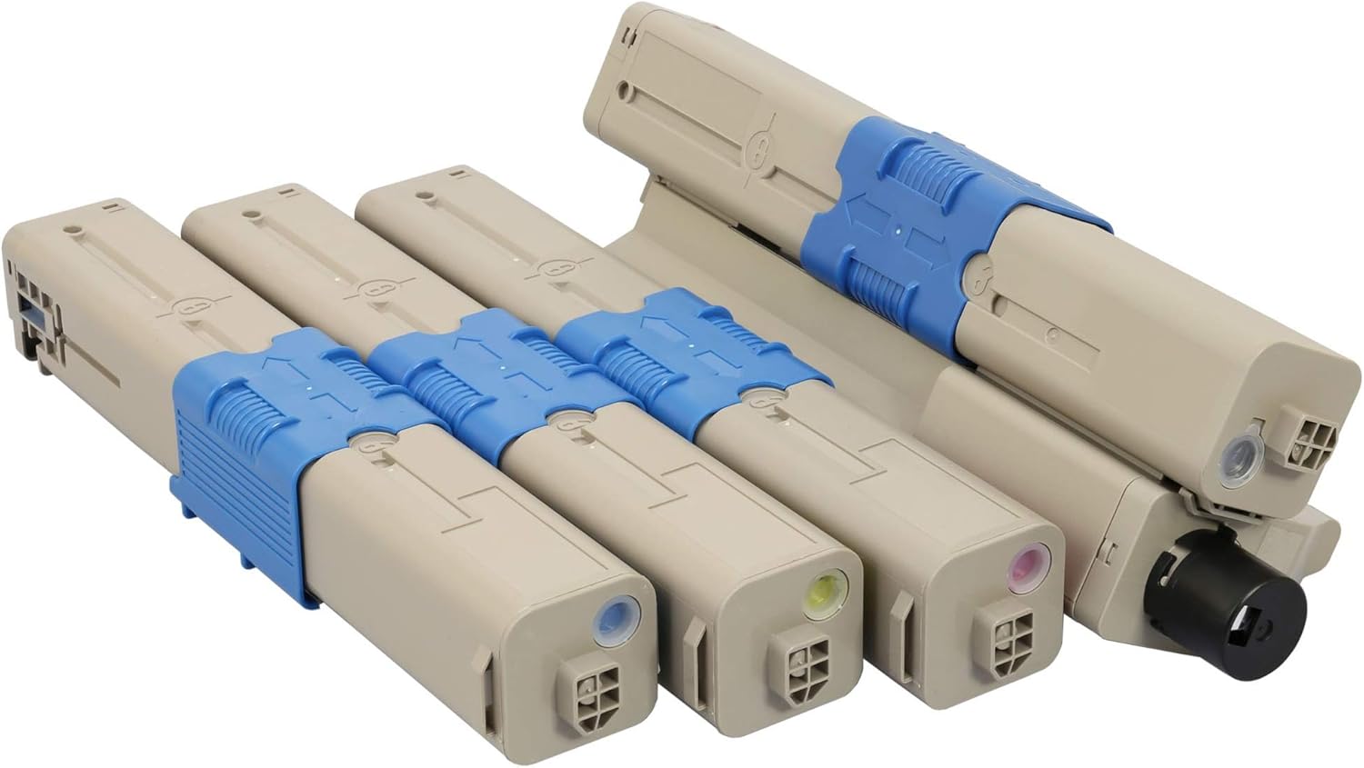 TONER EXPERTE® 4 Cartouches de Toner compatibles pour Oki C310dn C330dn C331dn C510dn C511dn ...