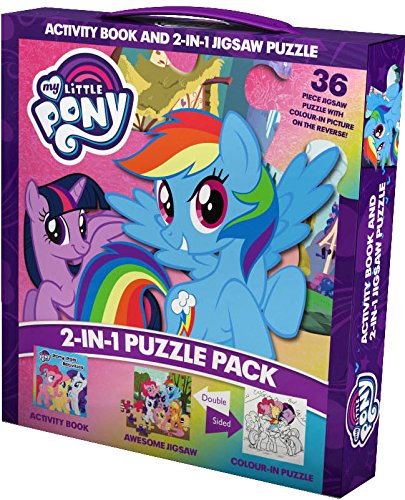 My Little Pony 2-in-1 Puzzle Pack: Activity Book and 2-in-1 Jigsaw ...