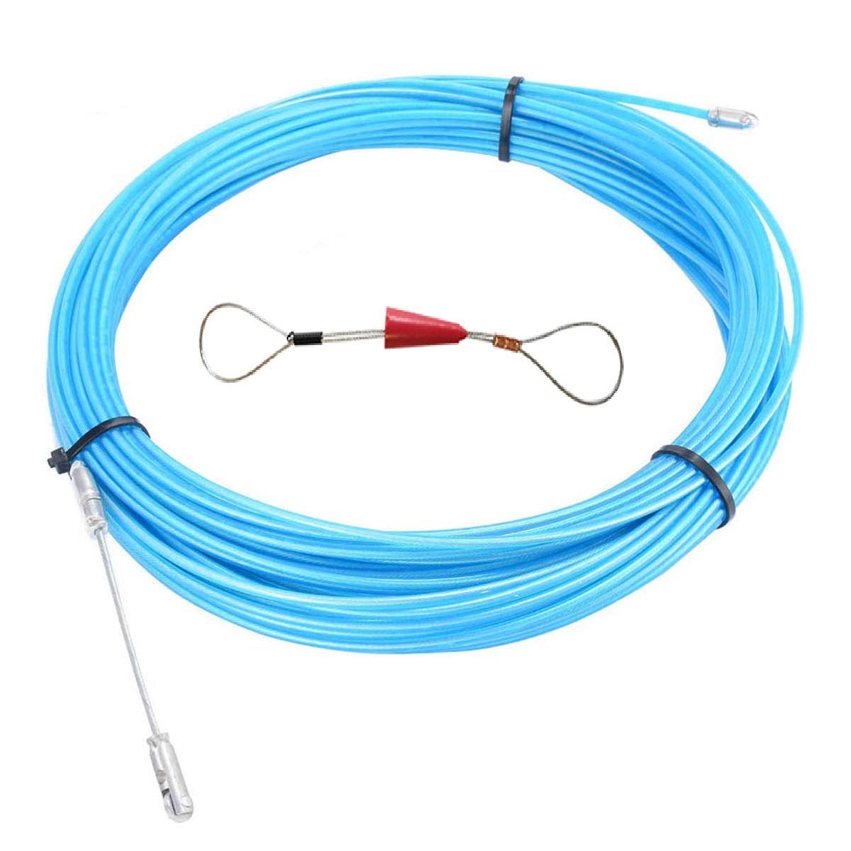 Buy 30m Pullers Duct Cable Wire Fish Tape Rodder Push Duct Puller Cable ...