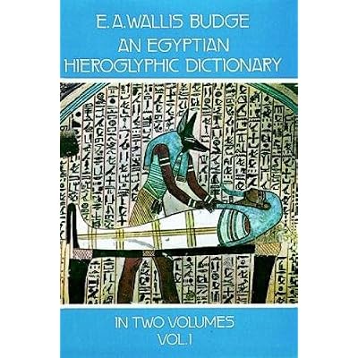 Egyptian Hieroglyphic Dictionary