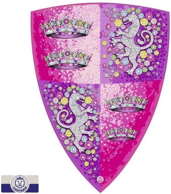 Liontouch 25201LT Crystal Princess Foam Toy Shield For Girls, Pink ...