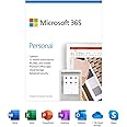 Amazon.com: Microsoft 365 Personal - Paquete de caja - 1 persona - 12 meses
