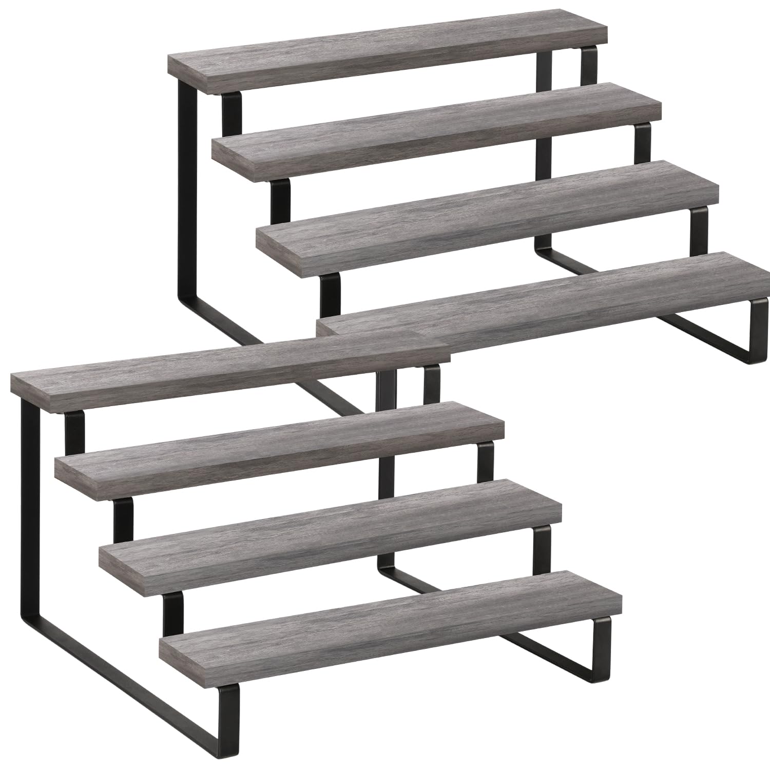 YINMIT Wooden Display Riser Stand, Tiered Perfume and Cologne Organizer ...