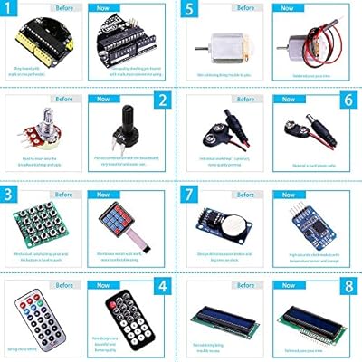 ELEGOO UNO R3 Ultimate Starter Kit, Kompatibel mit Arduino IDE ...