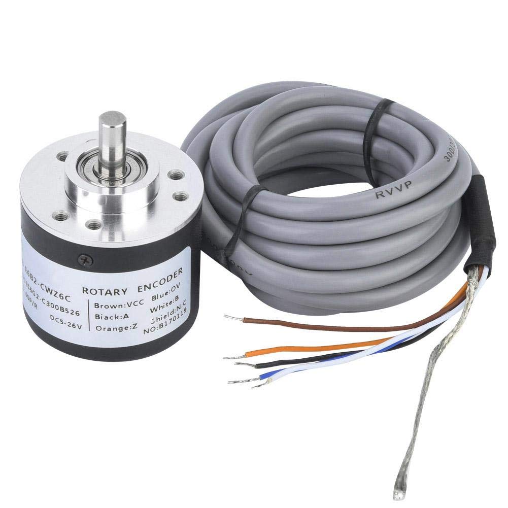 Mua 5-26V DC Incremental Rotary Encoder, E6B2-CWZ6C 38mm Diameter NPN ...