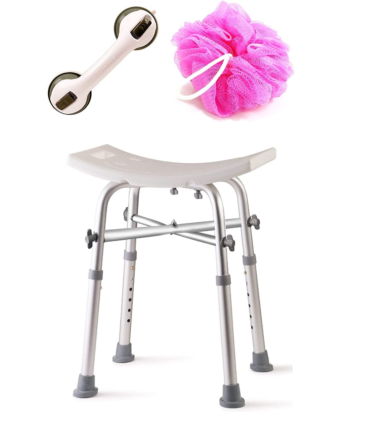 Mua Dr Maya Shower Chair with Reinforced Crossbar, Shower Stool for ...