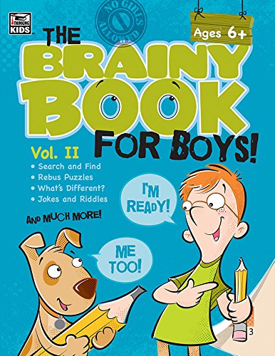 Brainy Book for Boys, Volume 2 Activity Book, Grades 1 - 4 (Brainy ...