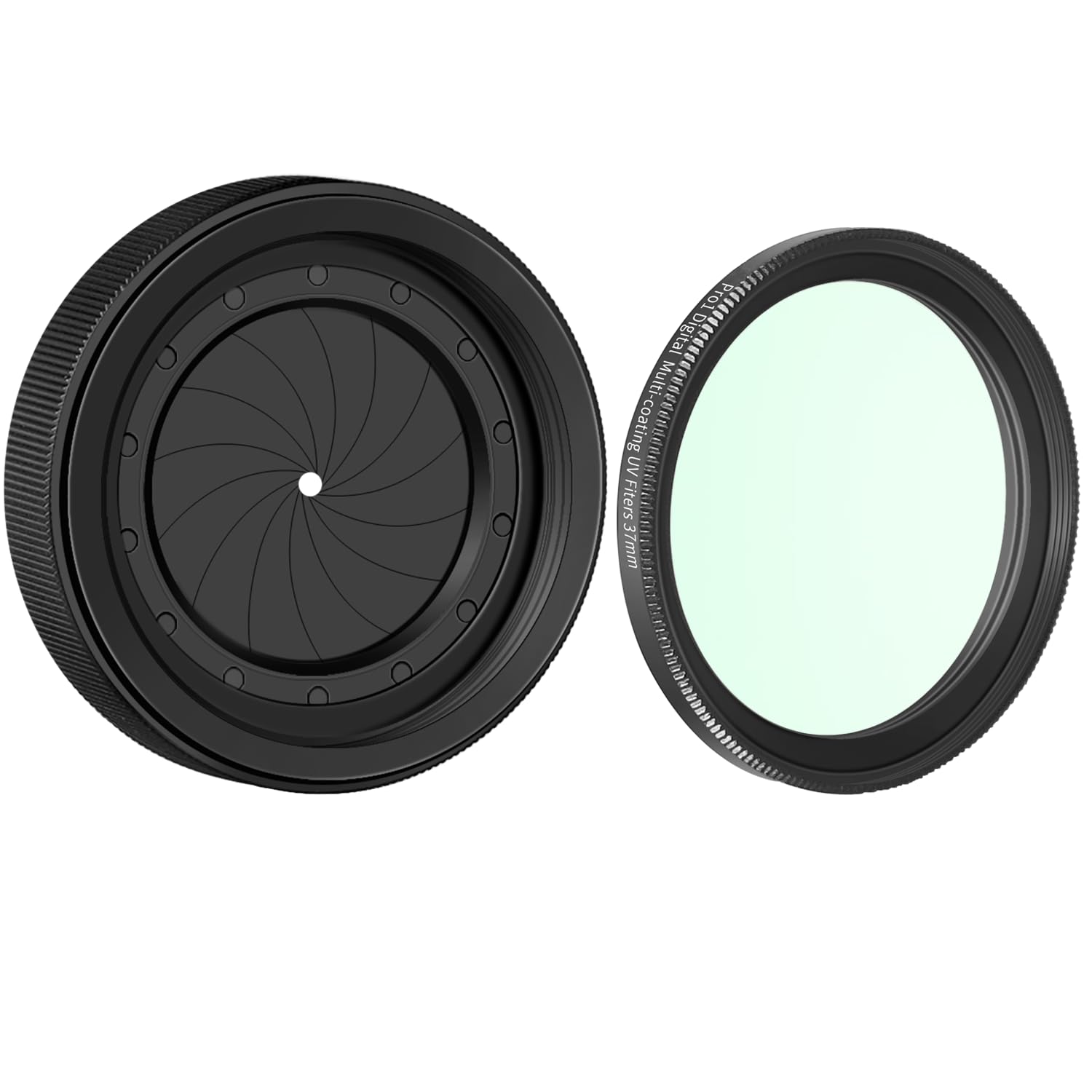 Mua Adjustable Iris Aperture Diaphragm UV Filter KIT M30 to M37 Iris ...