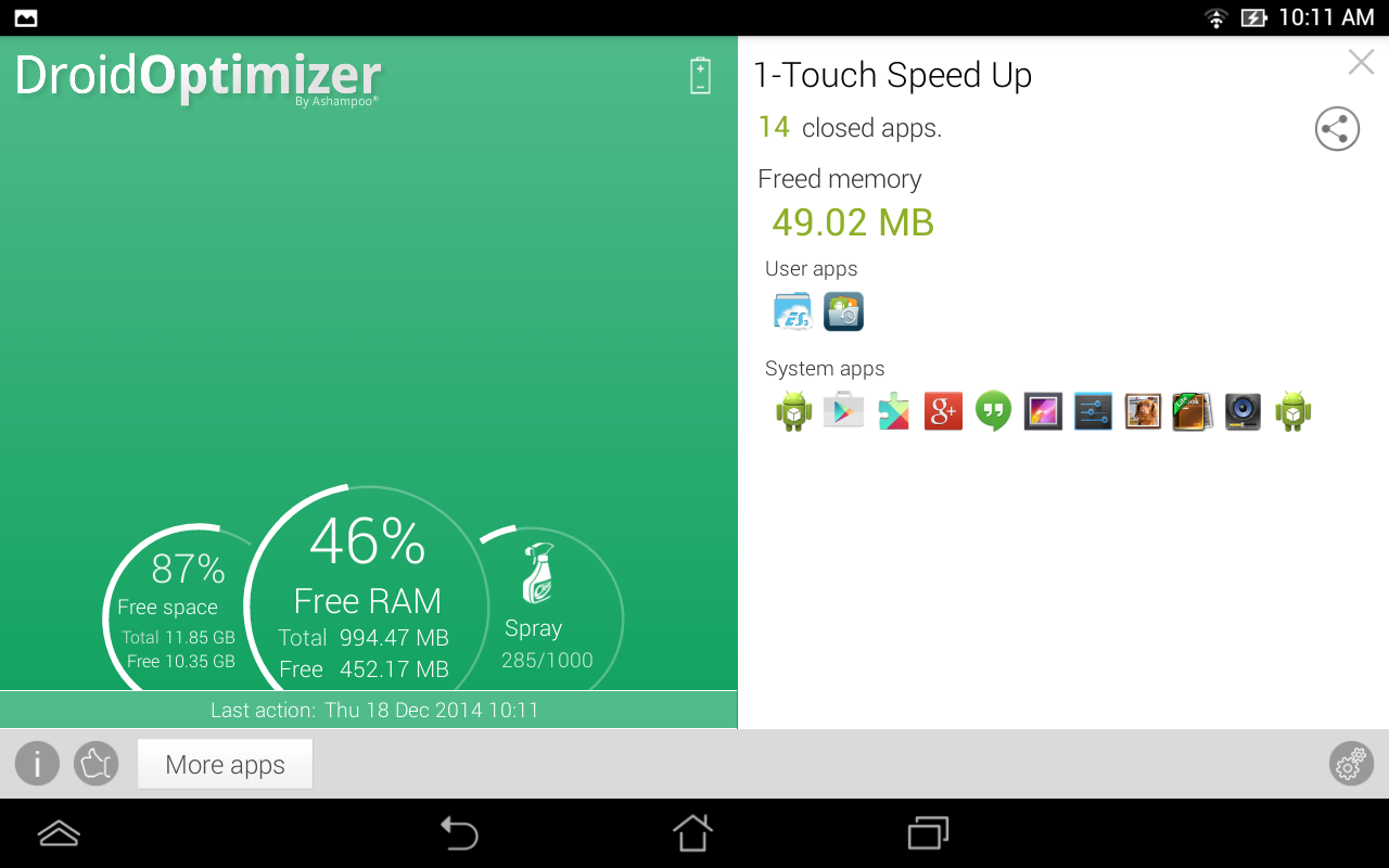 Droid Optimizer:Amazon.de:Appstore for Android